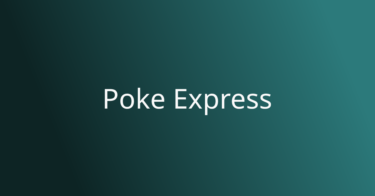 Order Authentic Asian Online | Poke Express - Pickup or Delivery Available